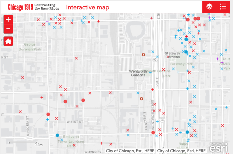 The intersection of the Dan Ryan and Chicago segregation